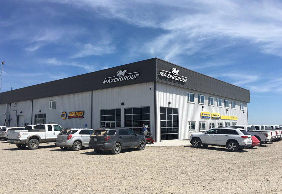 Mazergroup Dealership | Crane Steel