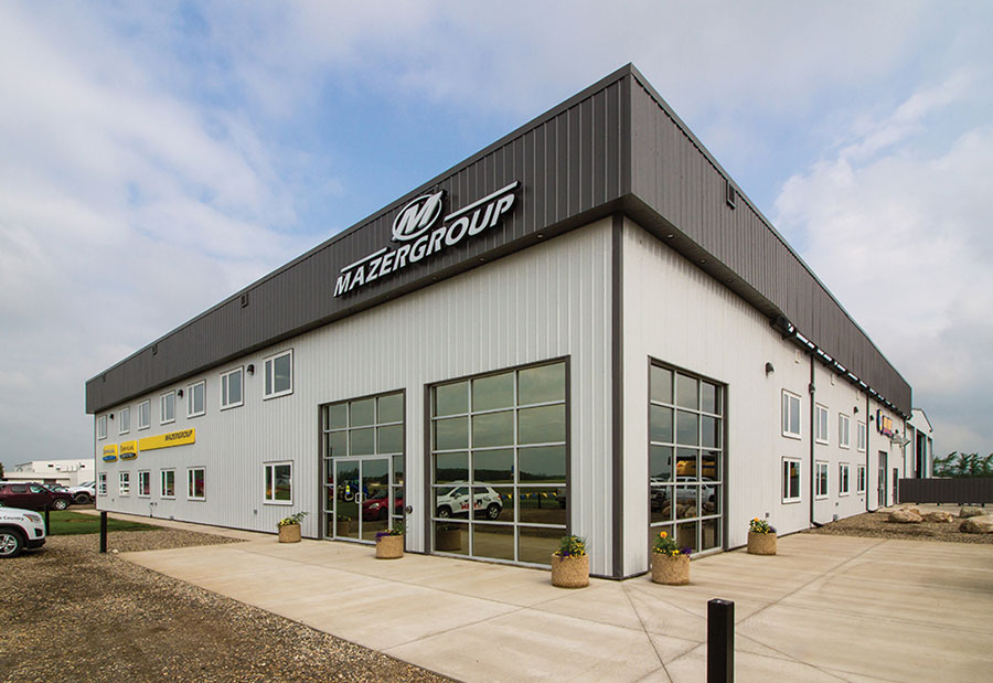 Mazergroup Dealership | Crane Steel