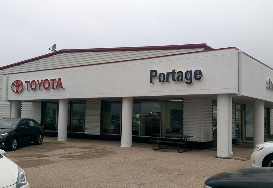Portage Toyota Cladding Reno | Crane Steel