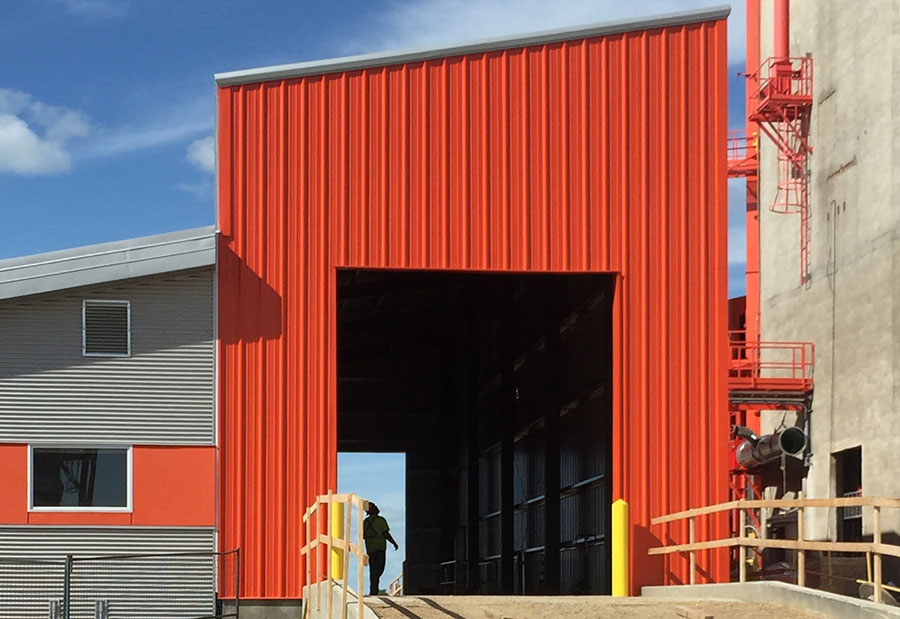 Richardson Receiving Building | Crane Steel