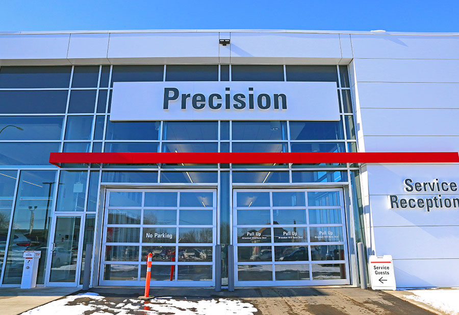 Precision Toyota Dealership | Crane Steel
