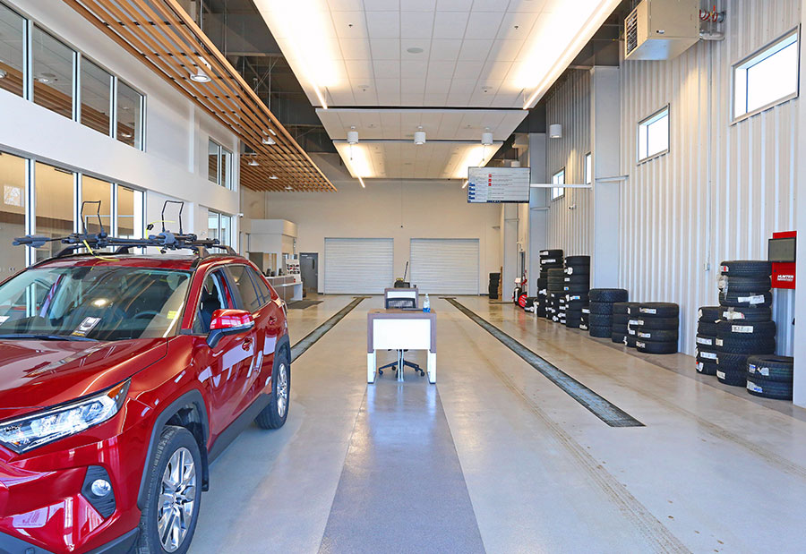 Precision Toyota Dealership | Crane Steel